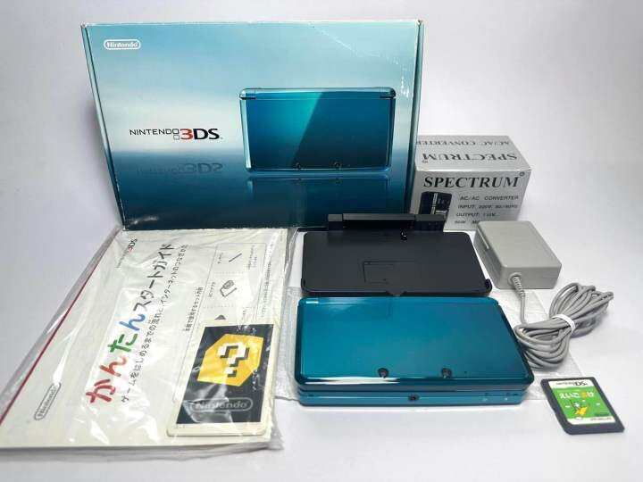 เครื่อง Nintendo 3DS (japan)[AQUA BLUE] | Lazada.co.th