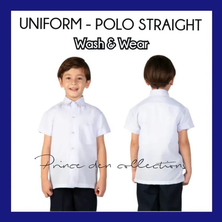 HIGH QUALITY//SCHOOL UNIFORM//POLO STRAIGHT | Lazada PH