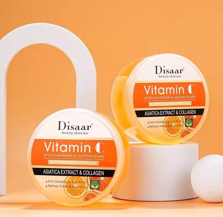 DISAAR Vitamin C Soothing Moisturizing Gel After Sun Repair And ...