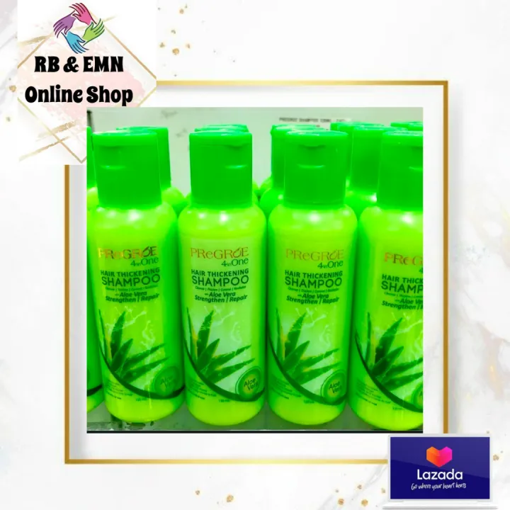 Pregroe Hair Thickening Shampoo 4inone Lazada Ph