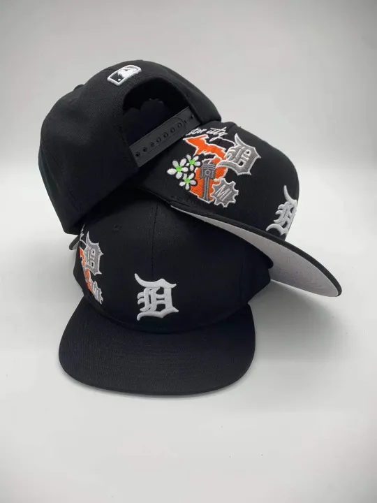 Logo Detroit high quality snapback Vintage cap old school | Lazada PH