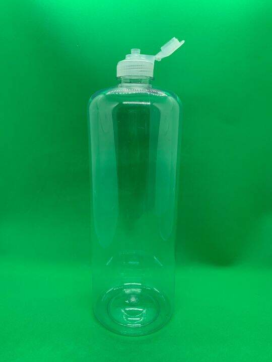 1 Liter Cylindrical Plastic Bottle with Flip Cap | Lazada PH