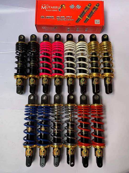 MUTARRU SHOCK NMAX/AEROX/NOUVO BLACK SERIES universal 270mm | Lazada PH