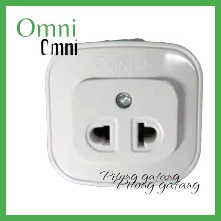 OMNI Surface Convenience Outlet. 10A. 250V. 1, 2, 3, 4 gang. | Lazada PH