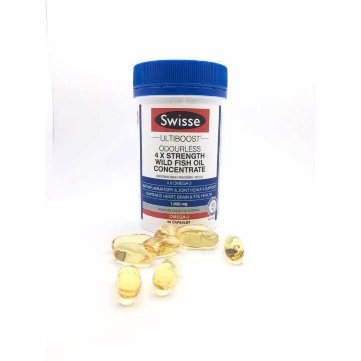 Swisse 4x Strength Omega 3 60s | Lazada.co.th