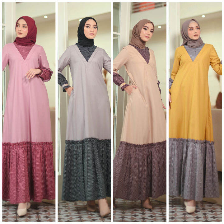 kheisha dress by zalifa | Lazada Indonesia