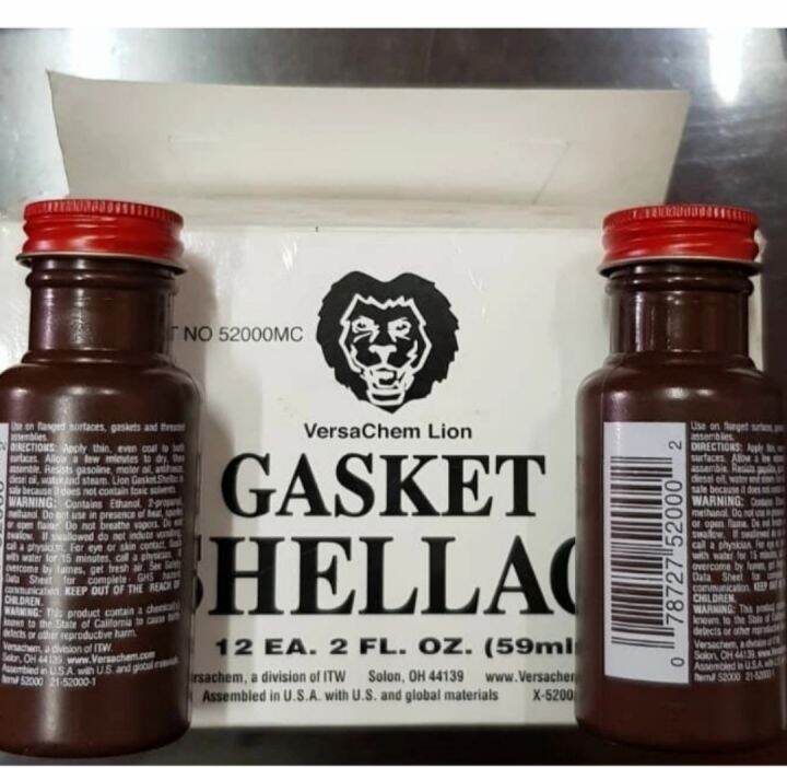 Lem paking Shellac lion versachem lem gasket shelac VersaChem lion ...