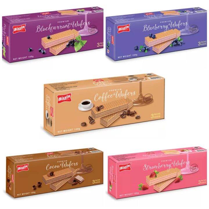 Bissin Premium Flavoured Wafers 100g | Lazada PH