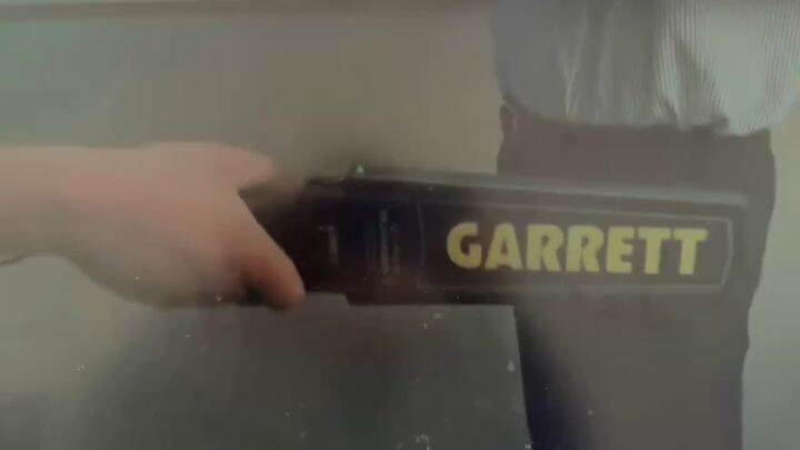 Portable Handheld Metal Detector GARRETT High Sensitivity Airport ...