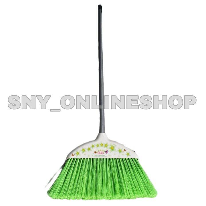 Sapu Lantai / Sapu Gagang / Sapu Nilon / Sapu Hijau Vinoda | Lazada ...