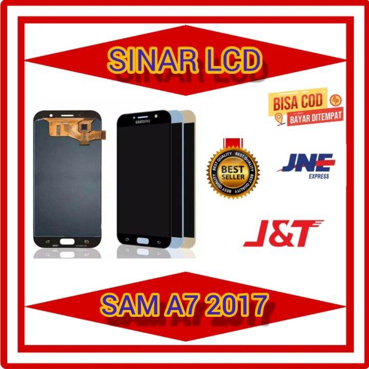 Lcd touchscreen SAMSUNG A7 2017(ORIGINAL OLED)full set | Lazada Indonesia