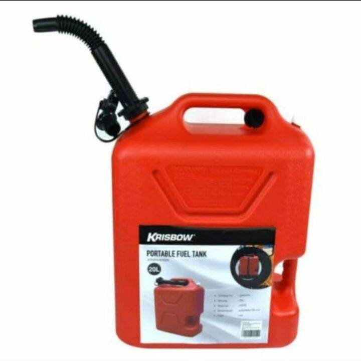 jerigen 20 liter krisbow , jerigen bensin plastik , portable jerigen ...