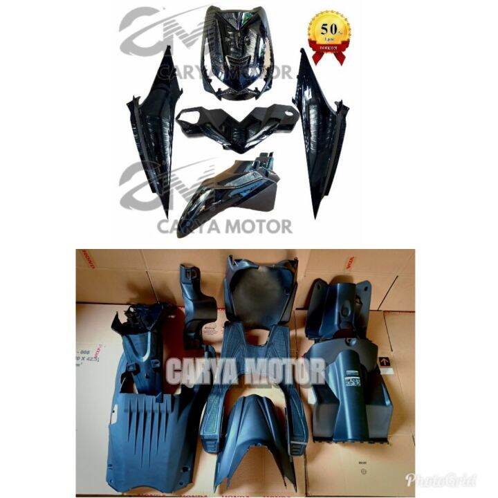 Full body beat karbu hitam polos / cover body set kasar halus beat ...