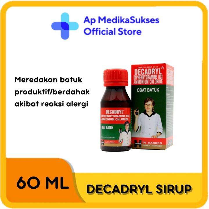 Decadryl Expectorant 60 ml | Lazada Indonesia