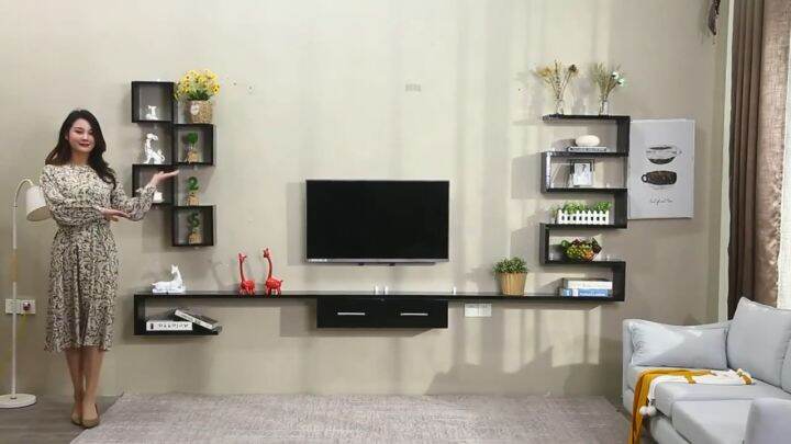 Tat Ming TV Rack Cabinet Furniture Modern Minimalist Wall Mounted TV ...