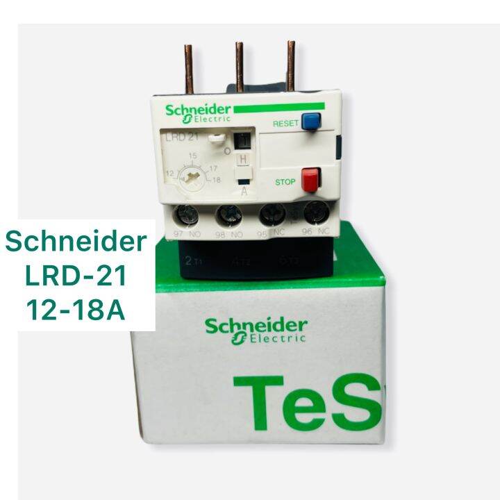 Schneider 12-18A LRD-21 Contactor Overload Relay | Lazada PH