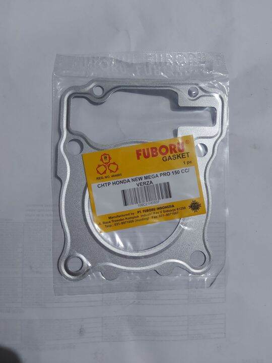 Gasket Packing Paking Blok Head Honda New Mega Pro 150 CC Verza CRF 150 ...