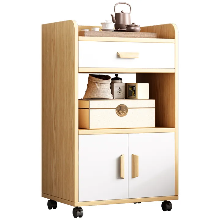 Mobile Tea Cabinet Tea Table Side Cabinet Tea Table Solid Wood Side ...