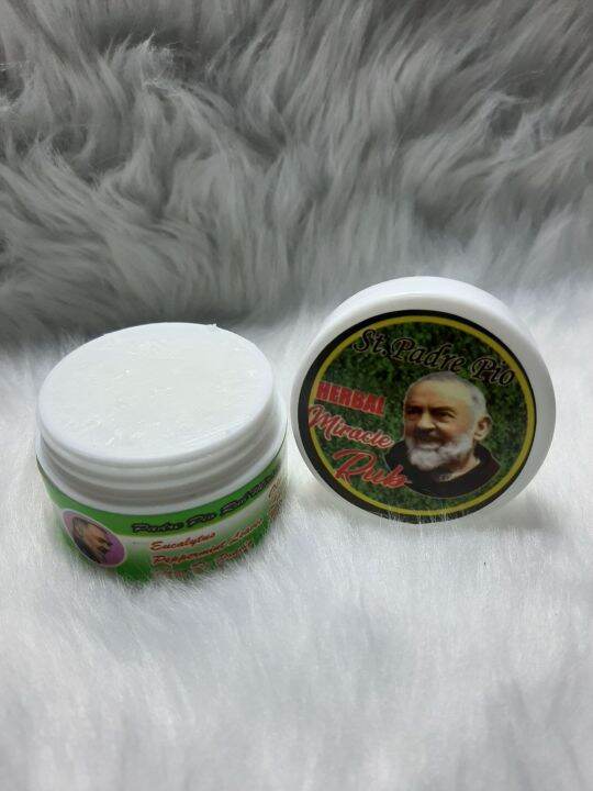 padre pio healing rub green | Lazada PH