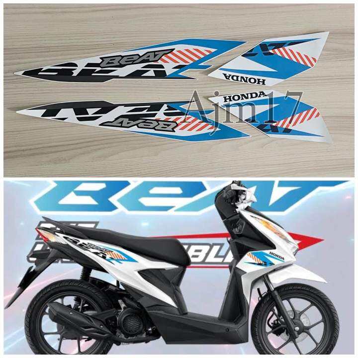 STIKER STRIPING MOTOR BEAT 2024 PUTIH | Lazada Indonesia