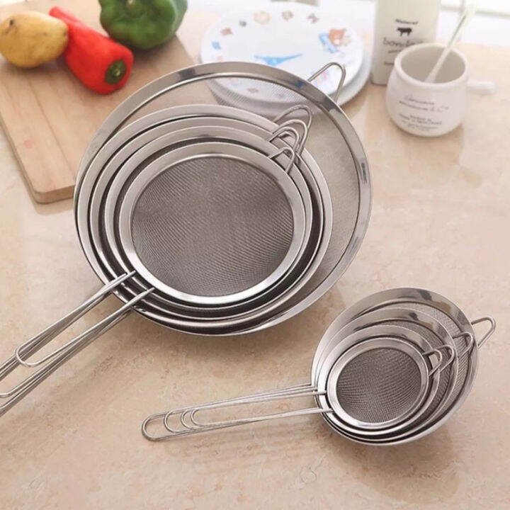 SARINGAN GAGANG FULL STAINLESS / SARINGAN TEH / PENYARING MAKANAN ...