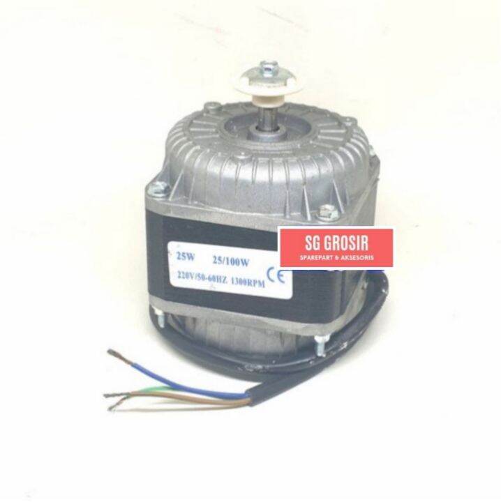 Fan motor 25 Watt condensor kulkas / Dinamo kondensor freezer | Lazada ...