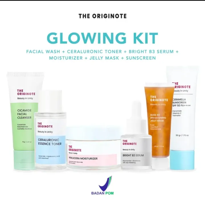 Paket Glowing Kit The Originote | Lazada Indonesia