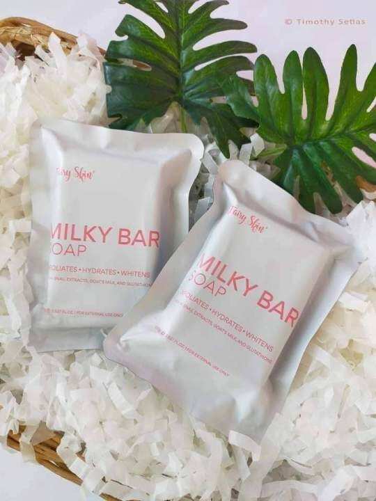 Fairy Skin Milky Bar Soap with Glutathione, Goat's Milk, Salicylic Acid ...