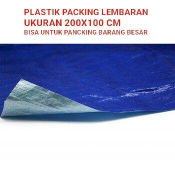 terpal plastik packing 200x100 cm plastik packing lembaran plastik ...