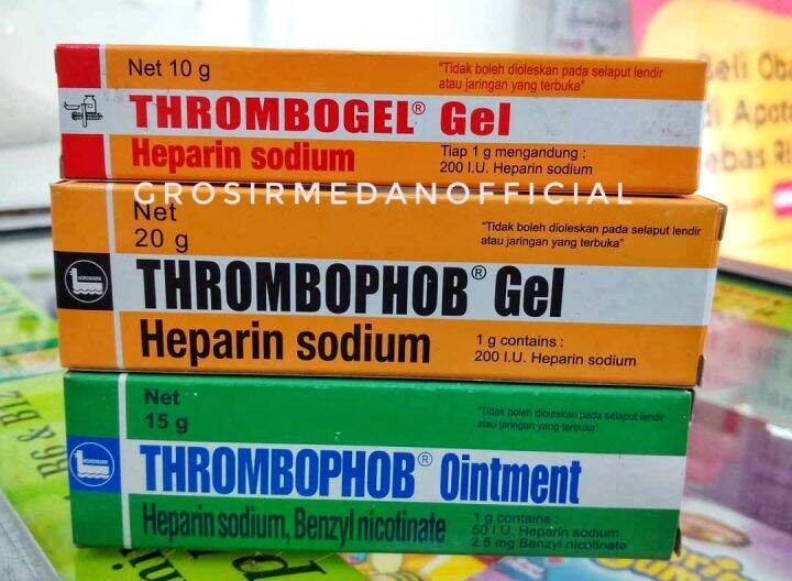 THROMBOPHOB GEL DAN OINTMENT - TROMBOPOB THROMBOPOB | Lazada Indonesia