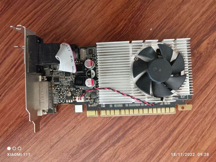 VGA GeForce 605 1g DD3 64bit สวยๆใหม่ๆ ใช้กับเคสสั้น ประหยัดไป ประกัน1 ...