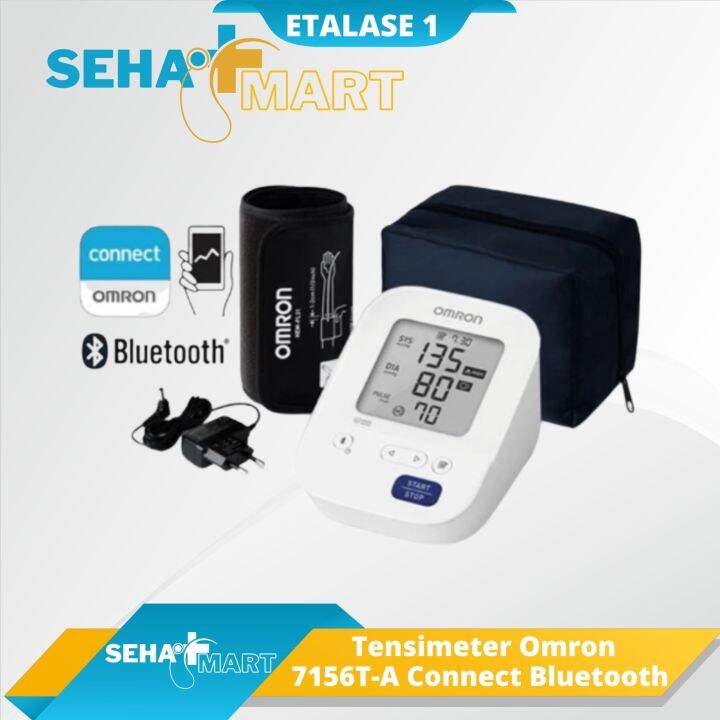 omron tensimeter HEM-7156TA monitor alat ukur tekanan darah tensi ...