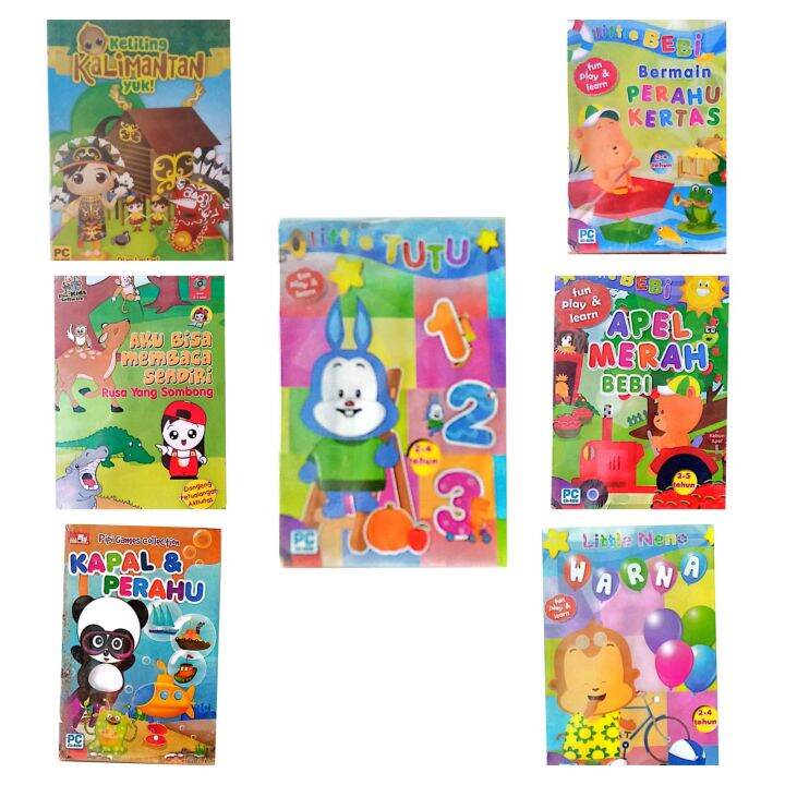 PC CD-ROM Fun Play & Learn, Cerita dan Dongeng Anak Untuk Usia 2-5 ...