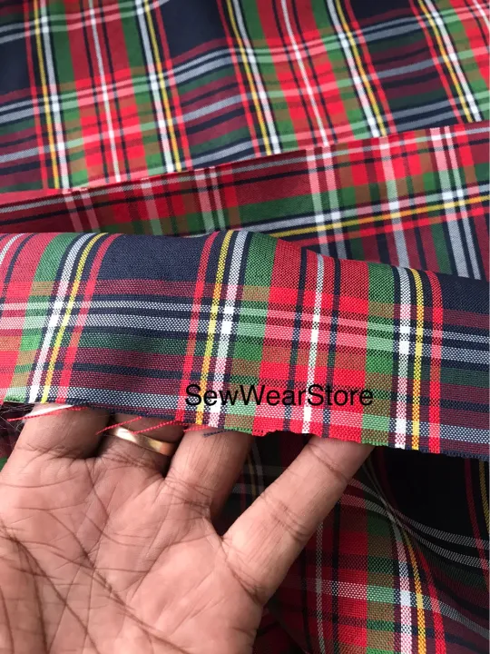 [TCC] Checkered TCC Fabric Cloth Textile Tela 60” width sold per yard ...