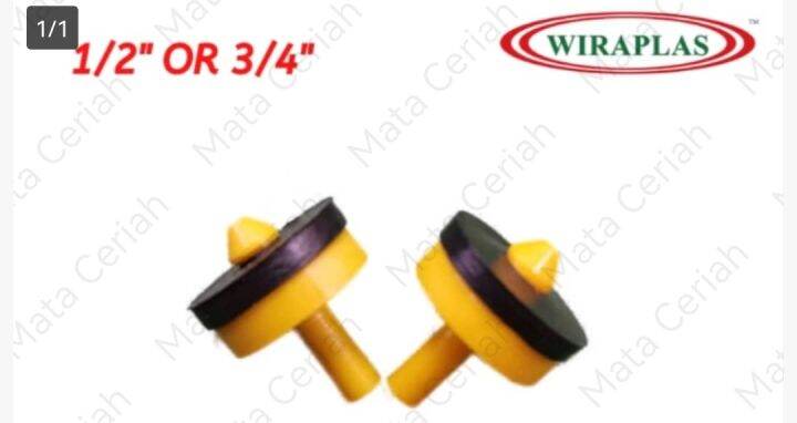 WIRAPLAS TAP STOPPER 1/2" & 3/4" BRASS TAP STOPPER | Lazada