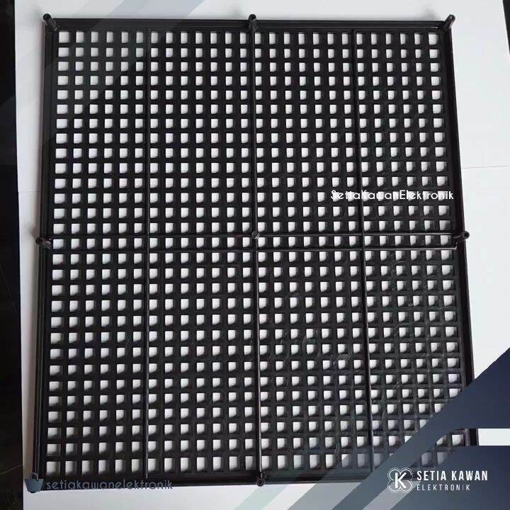 Ram Grill Speaker Kotak 12" Ukuran 35 x 38 cm Plastik / Tutup Pelindung ...