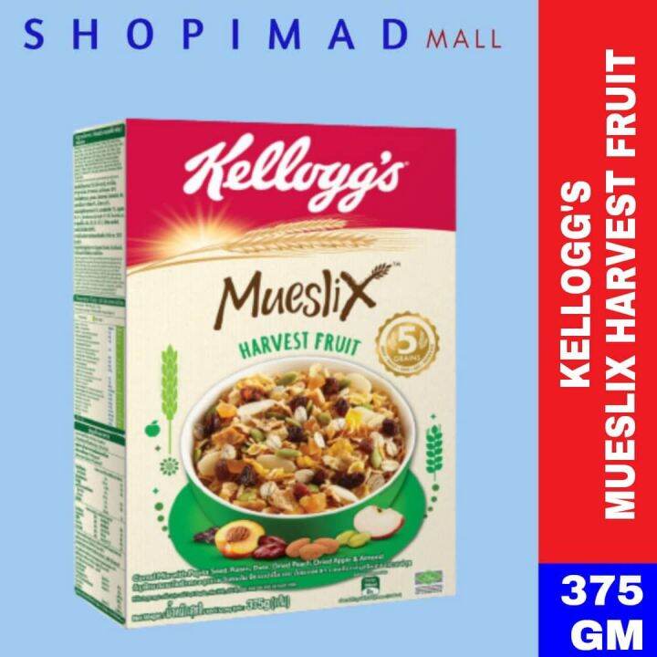 KELLOGG'S MUESLIX HARVEST FRUIT [375GRAM] | Lazada