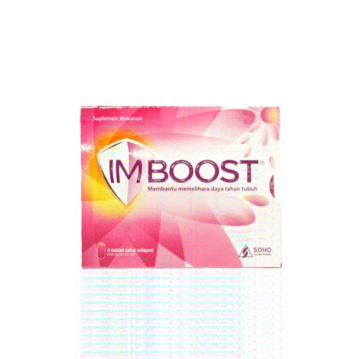 Imboost tablet isi 4 | Lazada Indonesia