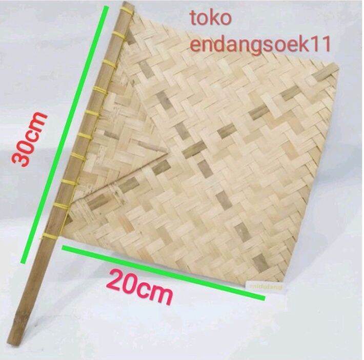 Kipas bambu jadul ilir bambu tradisional hi,id | Lazada Indonesia