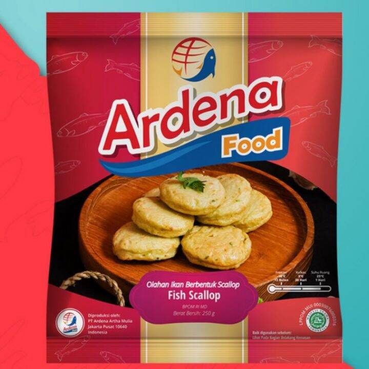 Fish Scallop Ikan Olahan Ardena 500gr Scalop | Lazada Indonesia
