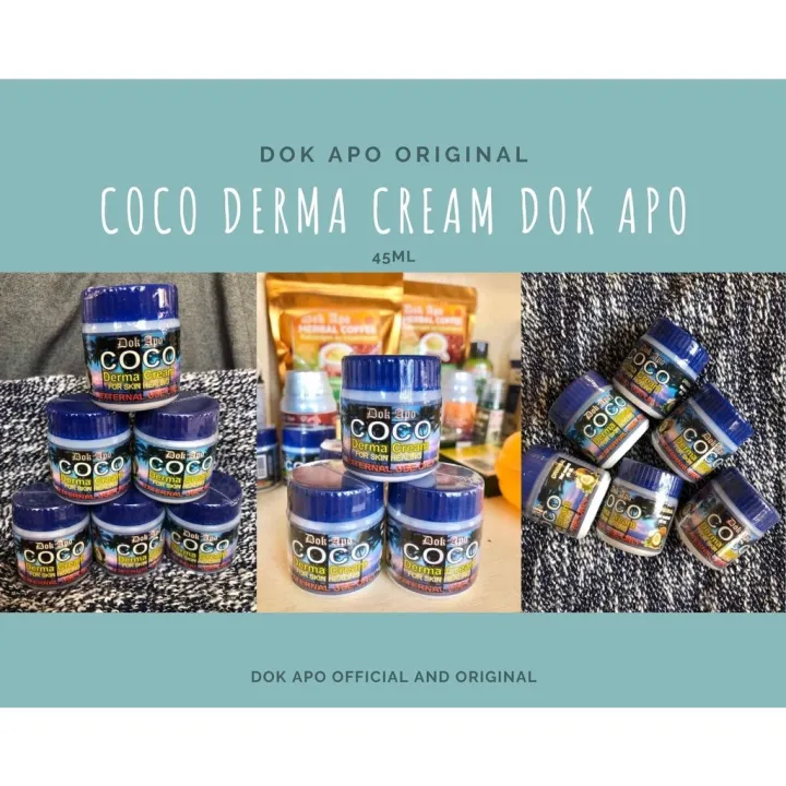 COCO DERMA CREAM ORIGINAL DOK APO FOR BABIES AND KIDS SKIN RASHES AND ...