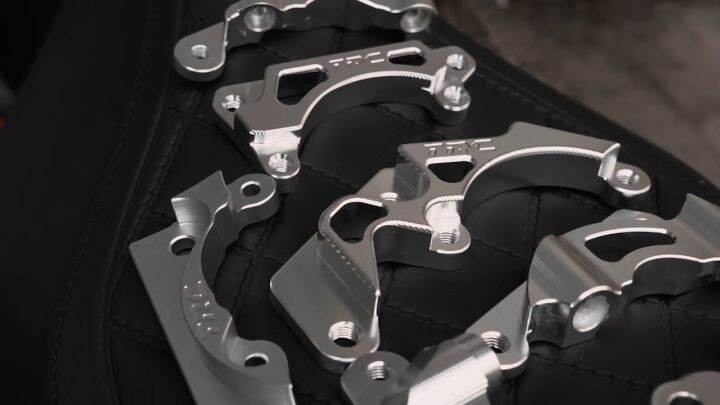 TRC Racing PH CNC NMAX v1 v2 2 Pot Front Brake Caliper Bracket Axial ...