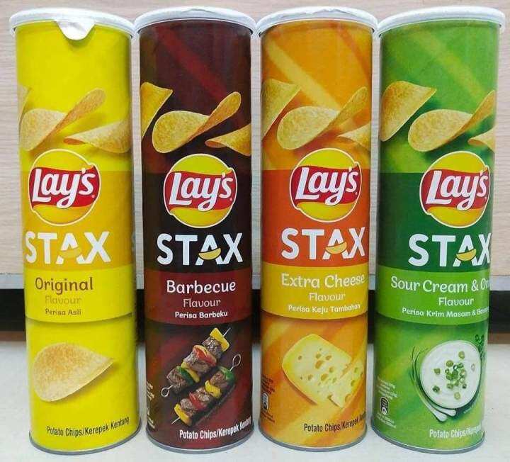 lays Stax 135 grams / lays 184 grams | Lazada PH