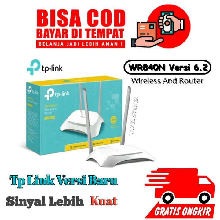 Tp Link - WR 840 N Wireless Router Extender WiFi - 300 Mbps, New Versi ...