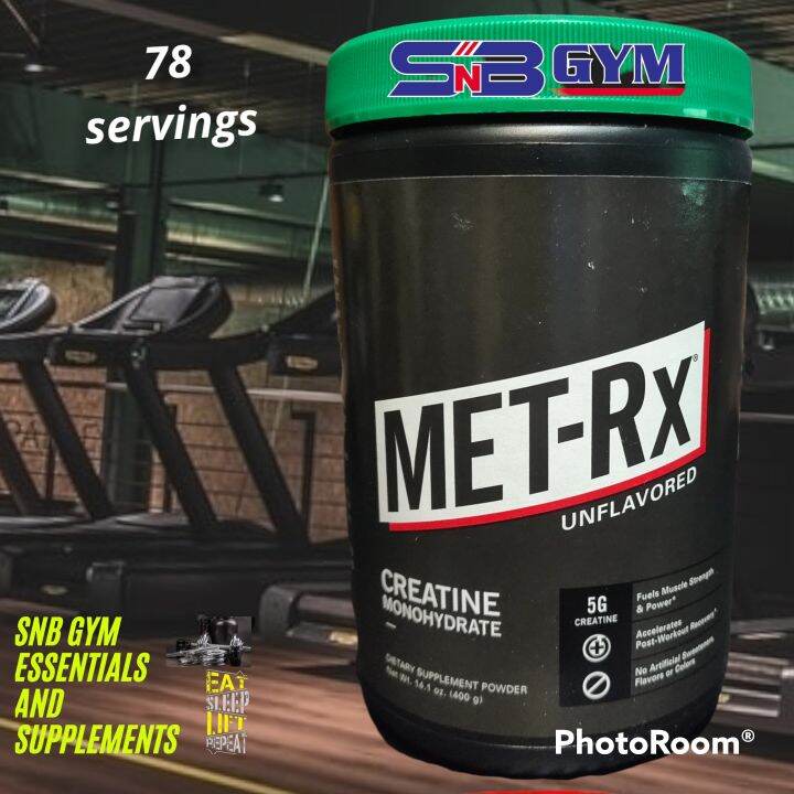 Met-Rx Creatine Monohydrate Powder 400g 78 servings Met rx metrx 9-2025 ...