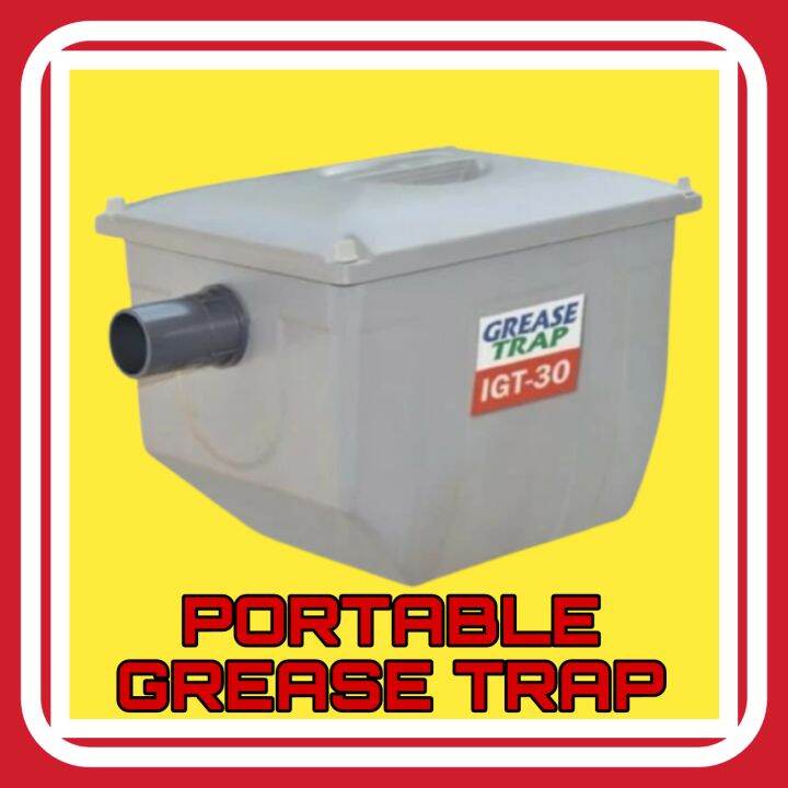 GRASE TRAP PORTABLE IGT-30/BAK KONTROL PORTABEL PEMBUANGAN BAK CUCI ...