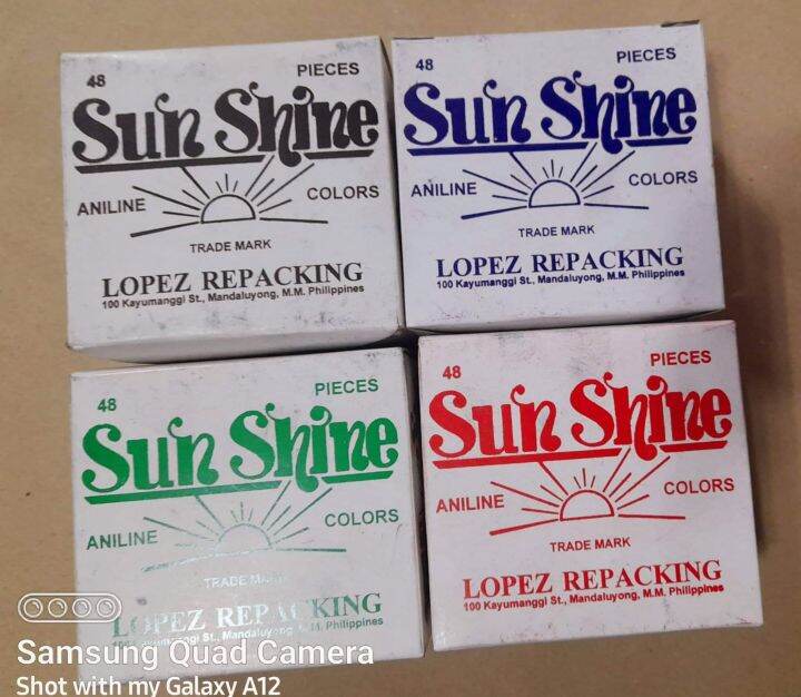 VENUS/ SUNSHINE FAST DYE JOBUS | Lazada PH