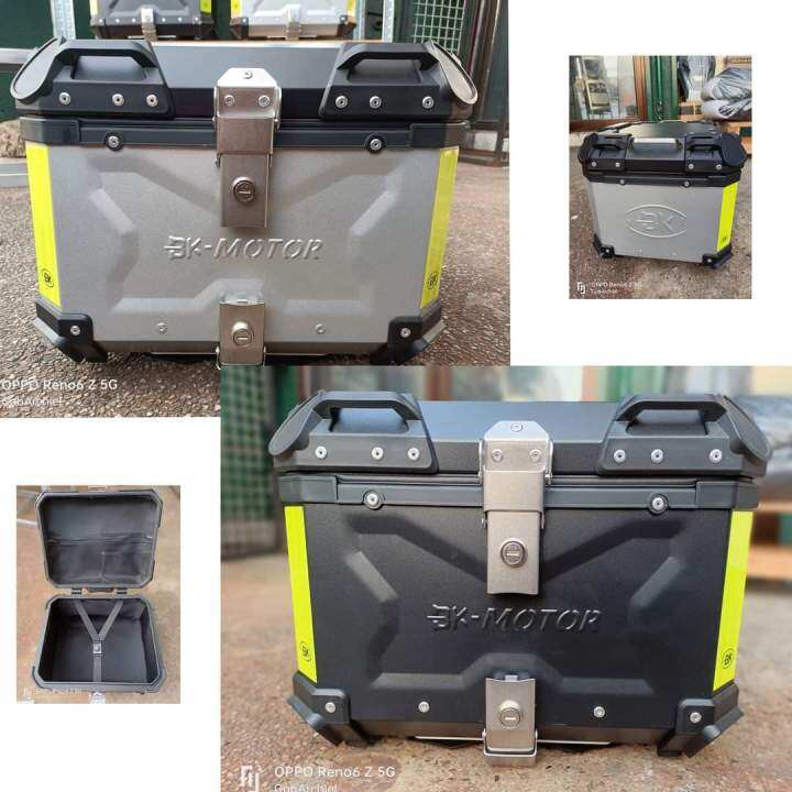 BK MOTOR 45L / 55L ALLOY TOPBOX | Lazada PH