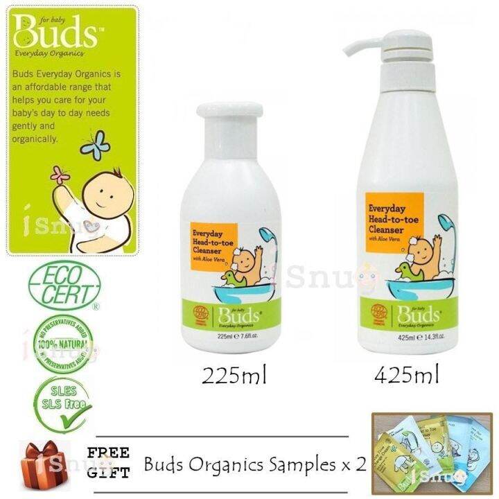Buds Everyday Head To Toe Cleanser 225ml or 425ml | Lazada