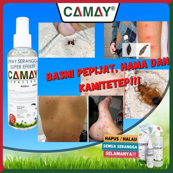 Ubat Pepijat / Bed bugs, Hama ,Kamitetep | Lazada